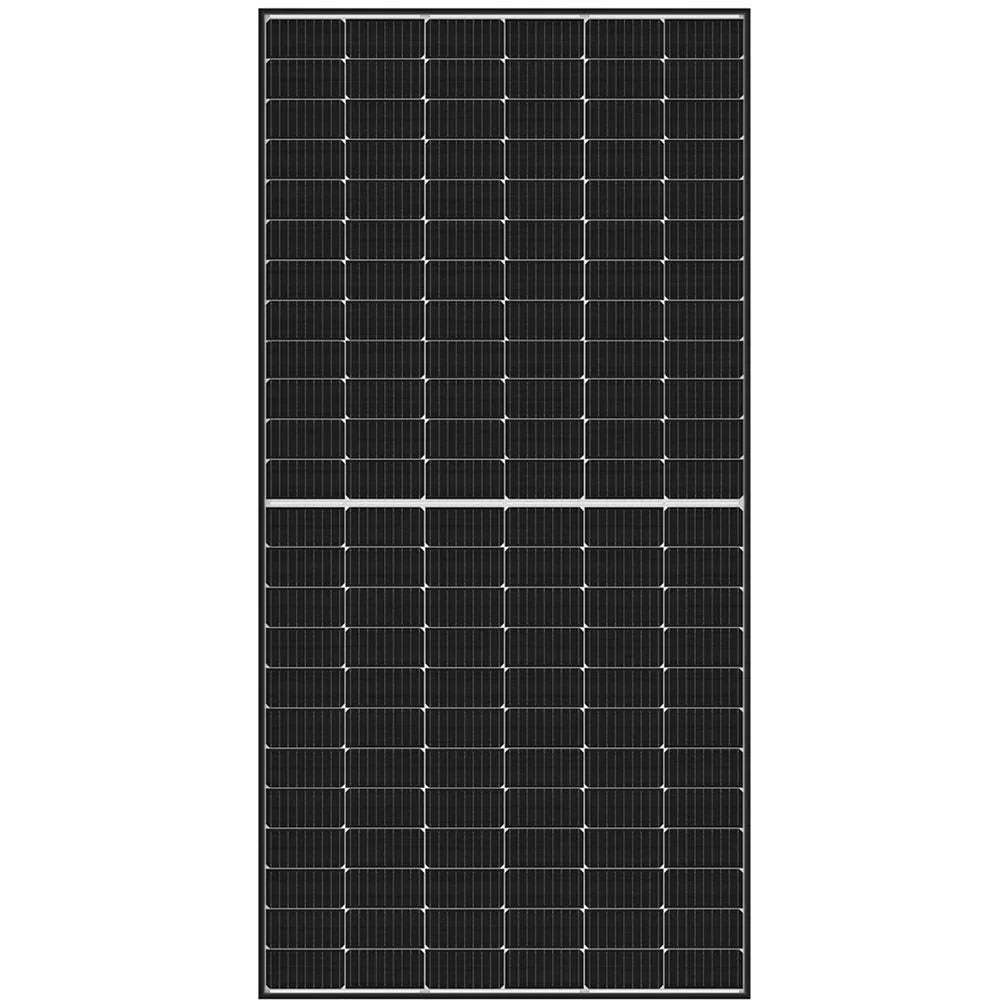 Luxen Solar 500W Bifazial Solarmodul TopCon Luxneri Series N5 Full Bla ...